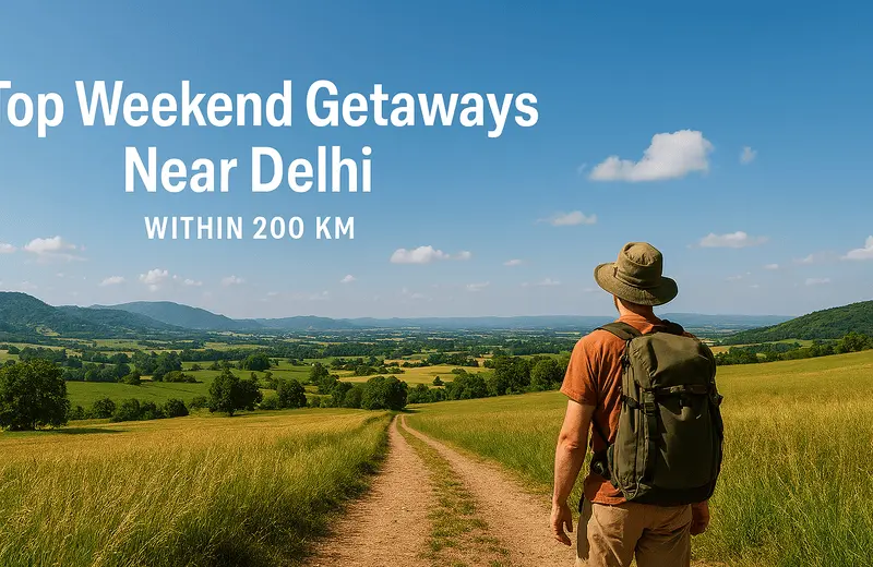 Top Weekend Getaways Near Delhi Within 200 Km for a Perfect Escape